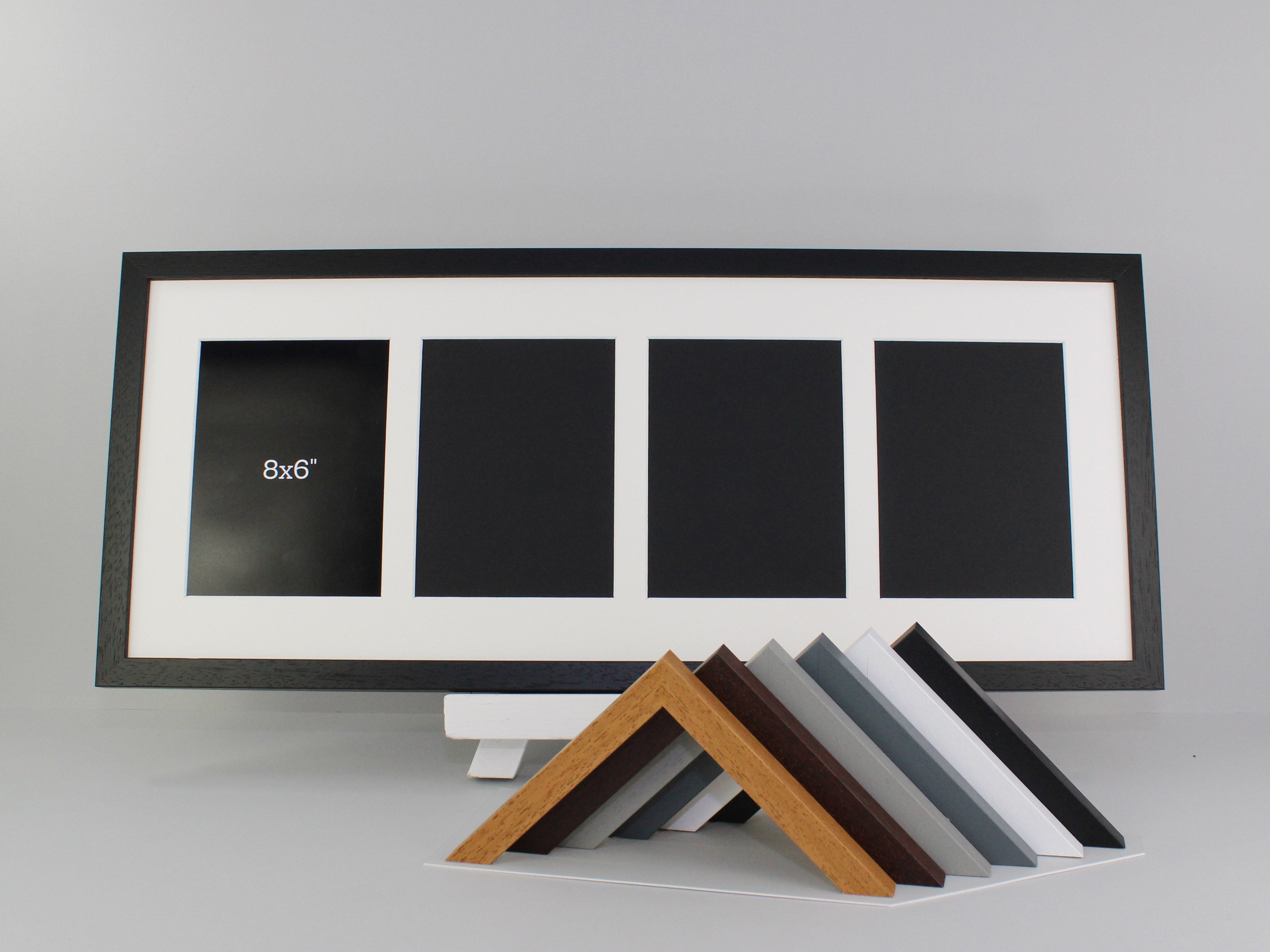 Multi aperture frames to suit 6x8" sized photographs. – PhotoFramesandMore
